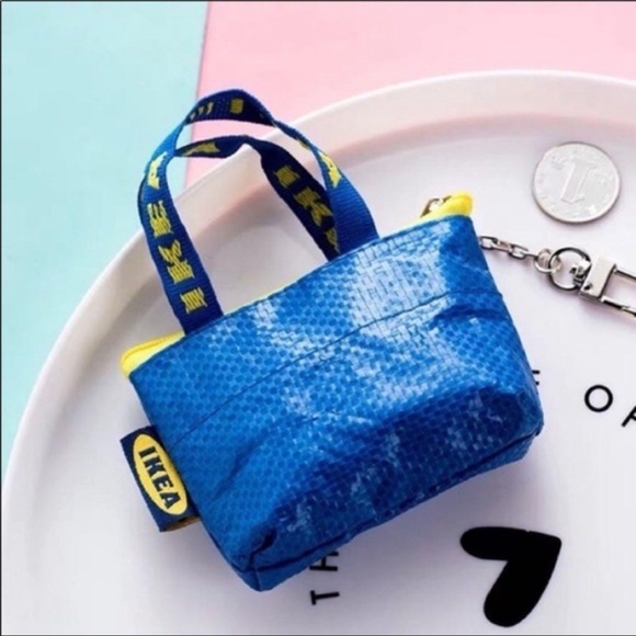 IKEA | Bags | Brand New Ikea Coin Purse Keychain | Poshmark